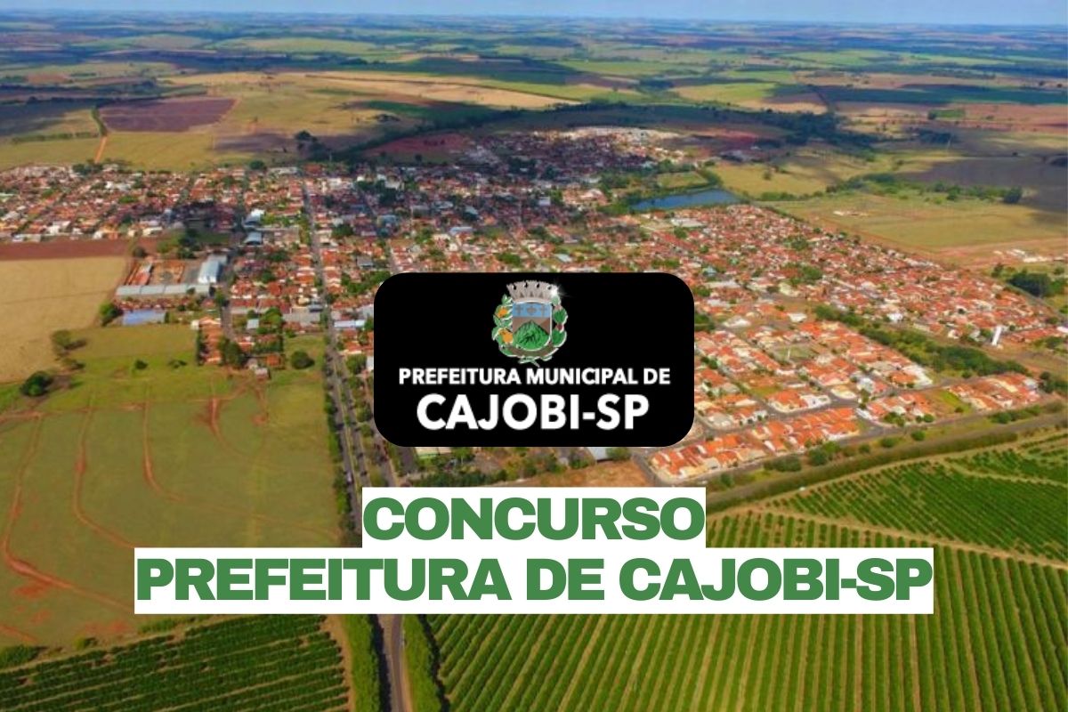 Concurso Prefeitura de Cajobi-SP 2024: vagas abertas para cargos de ...
