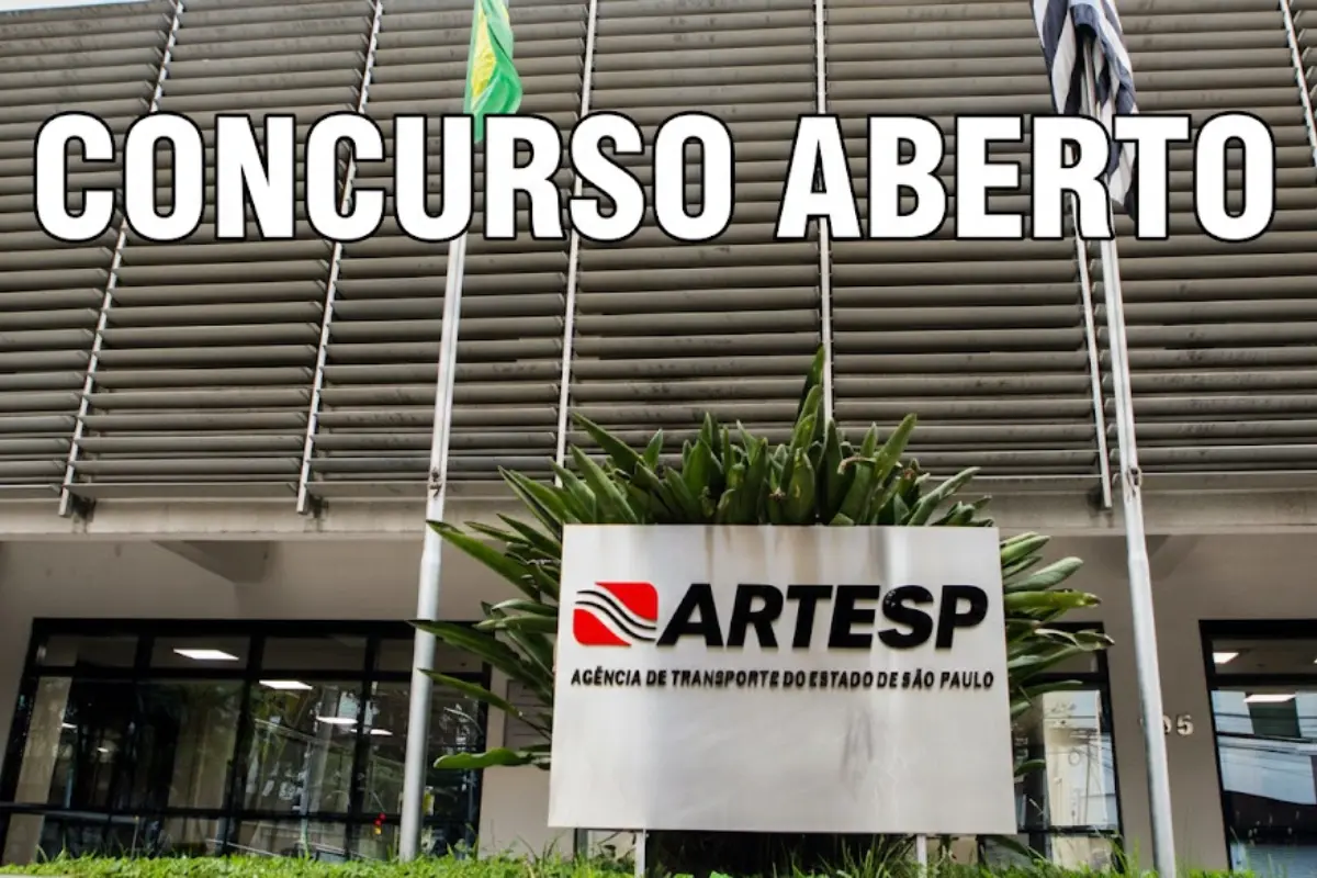 ARTESP abre concurso com salários de até R$ 12 mil para níveis médio e ...